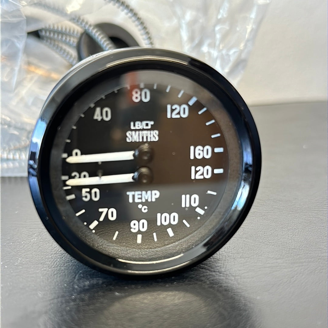Temperature Gauge 160psi 120C 2.5meter long capillary [SMITHS CLASSIC ...