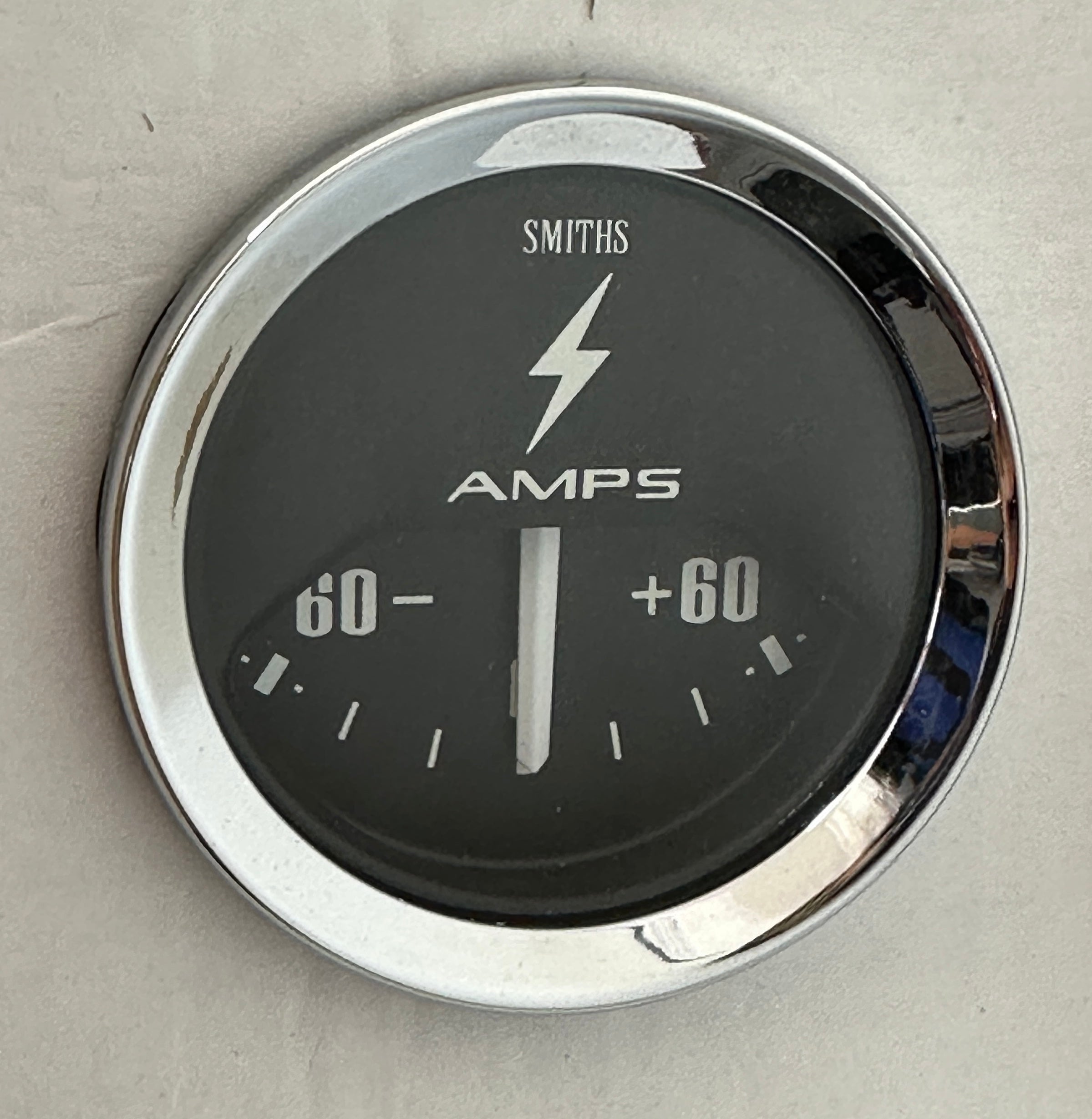 Ammeter Gauge Black Chrome [SMITHS CLASSIC] [AM1640-03C] – Robinson ...